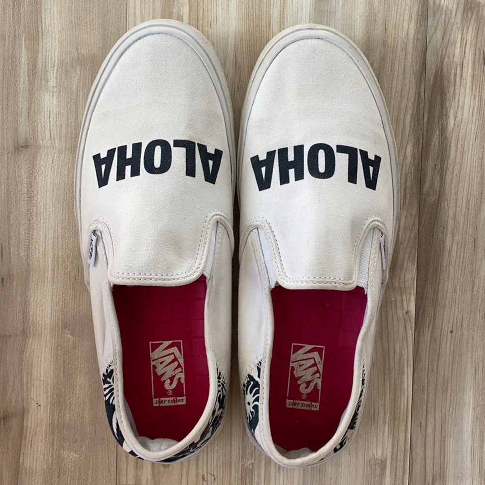 Vans Aloha Hawaii Limited Edition Surf Sliders Shoes … - Gem
